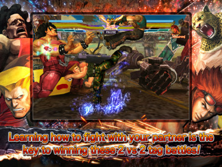 Capcom unleashes Street Fighter X Tekken onto the App Store | AppSpy